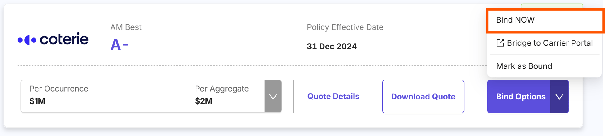How to Bind In-platform